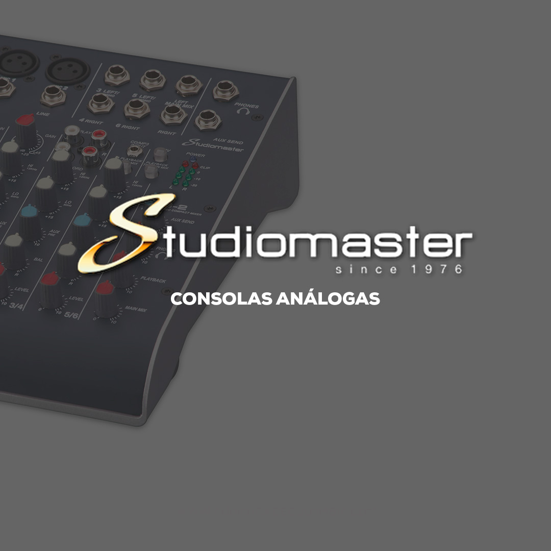 STUDIOMASTER COLOMBIA | Audiotrade Colombia